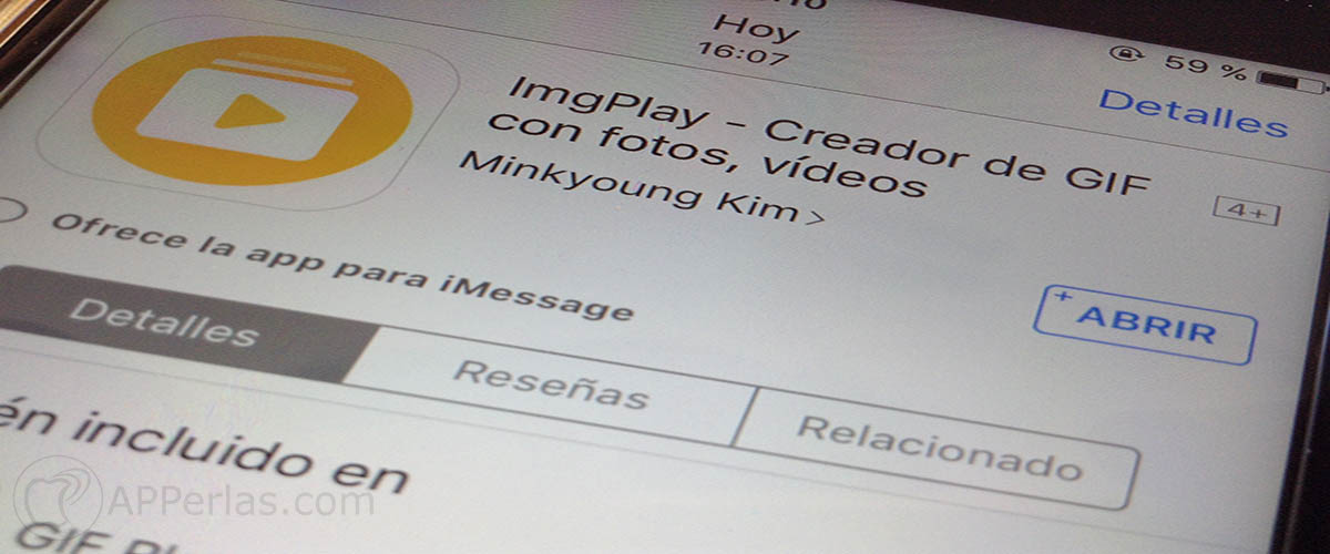 ImgPlay, otra aplicación con la que crear nuestros propios GIFs